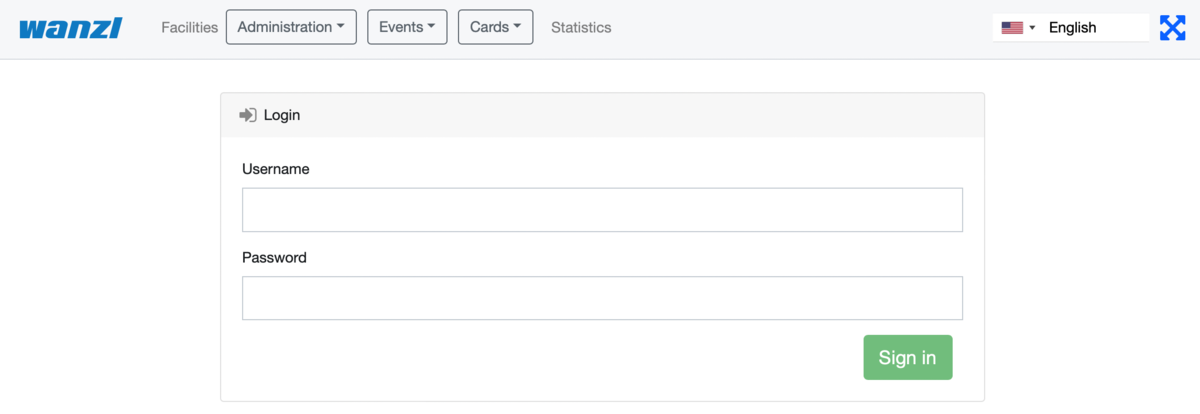 Wanzl Access Manager ~ Management Dashboard – Maxcrc MediaWiki