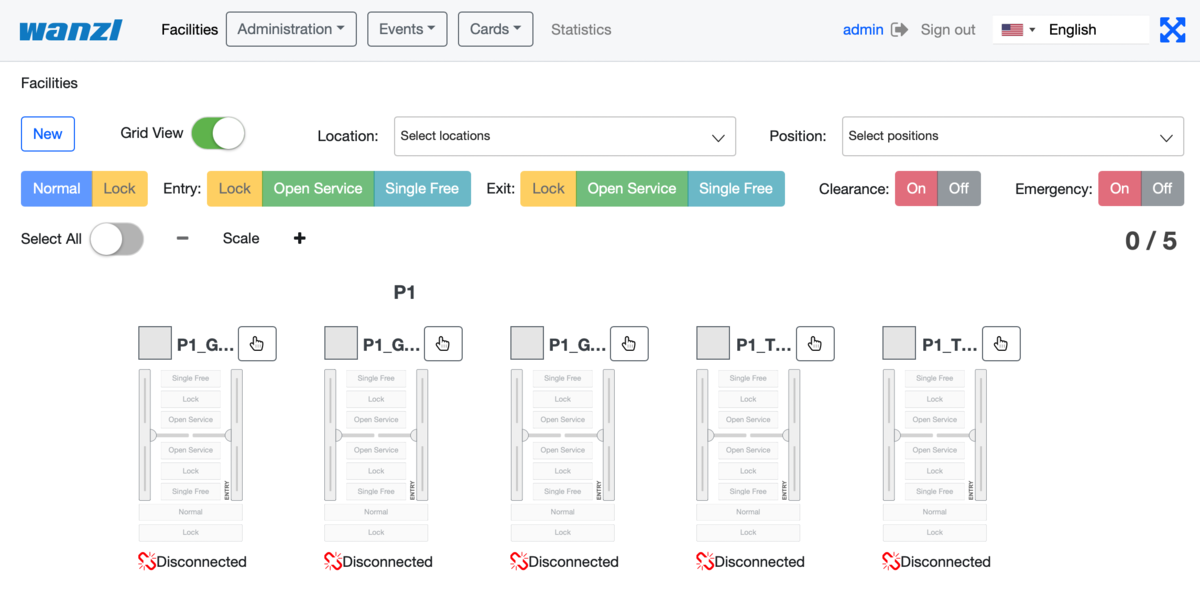 Wanzl Access Manager ~ Management Dashboard – Maxcrc MediaWiki